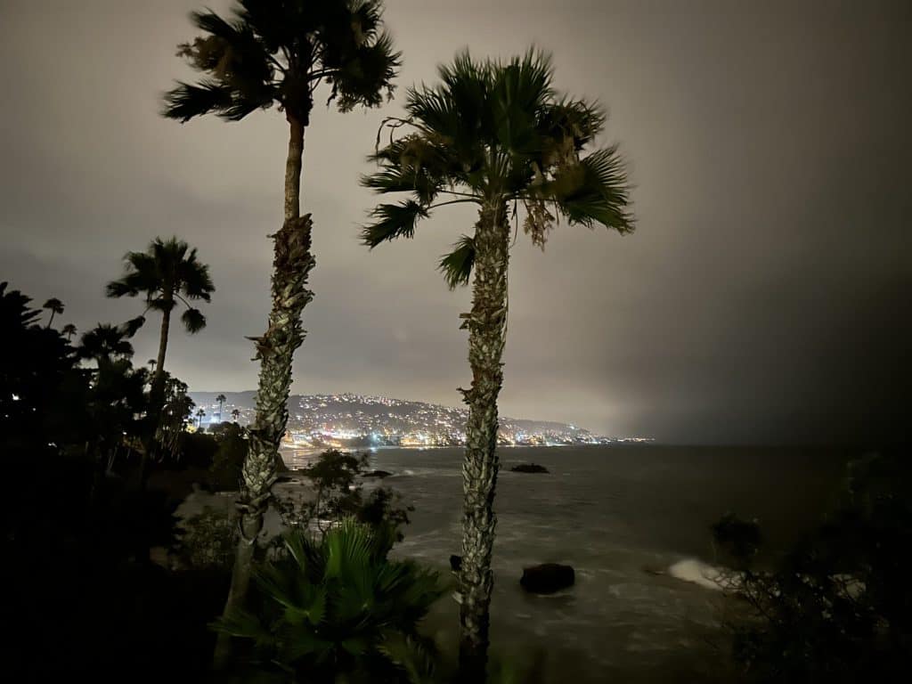 Laguna Beach at Night - tastecaliforniatravel.com