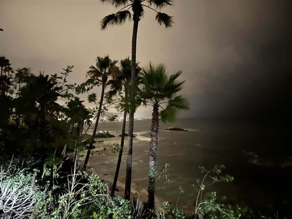 Laguna Beach at Night - tastecaliforniatravel.com