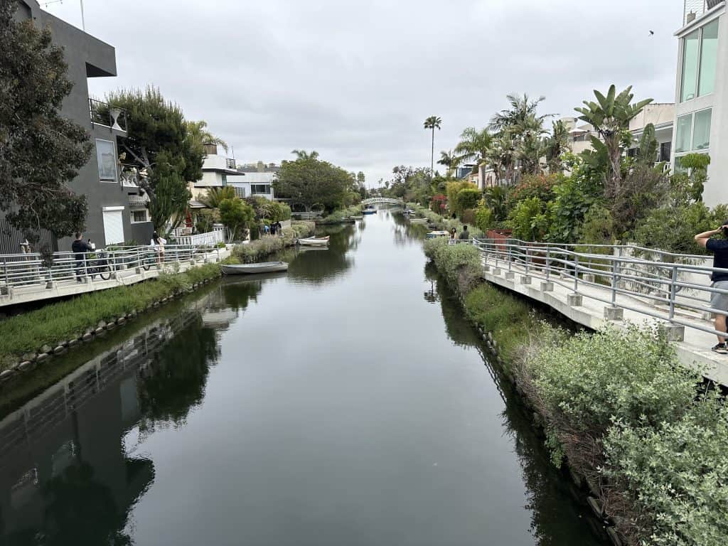 Venice Canals in Venice Beach, Los Angeles California ...