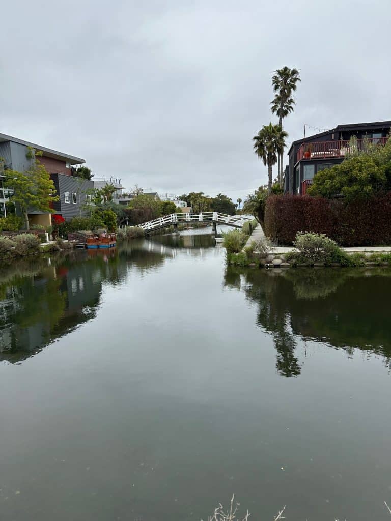 Venice Canals in Venice Beach, Los Angeles California ...